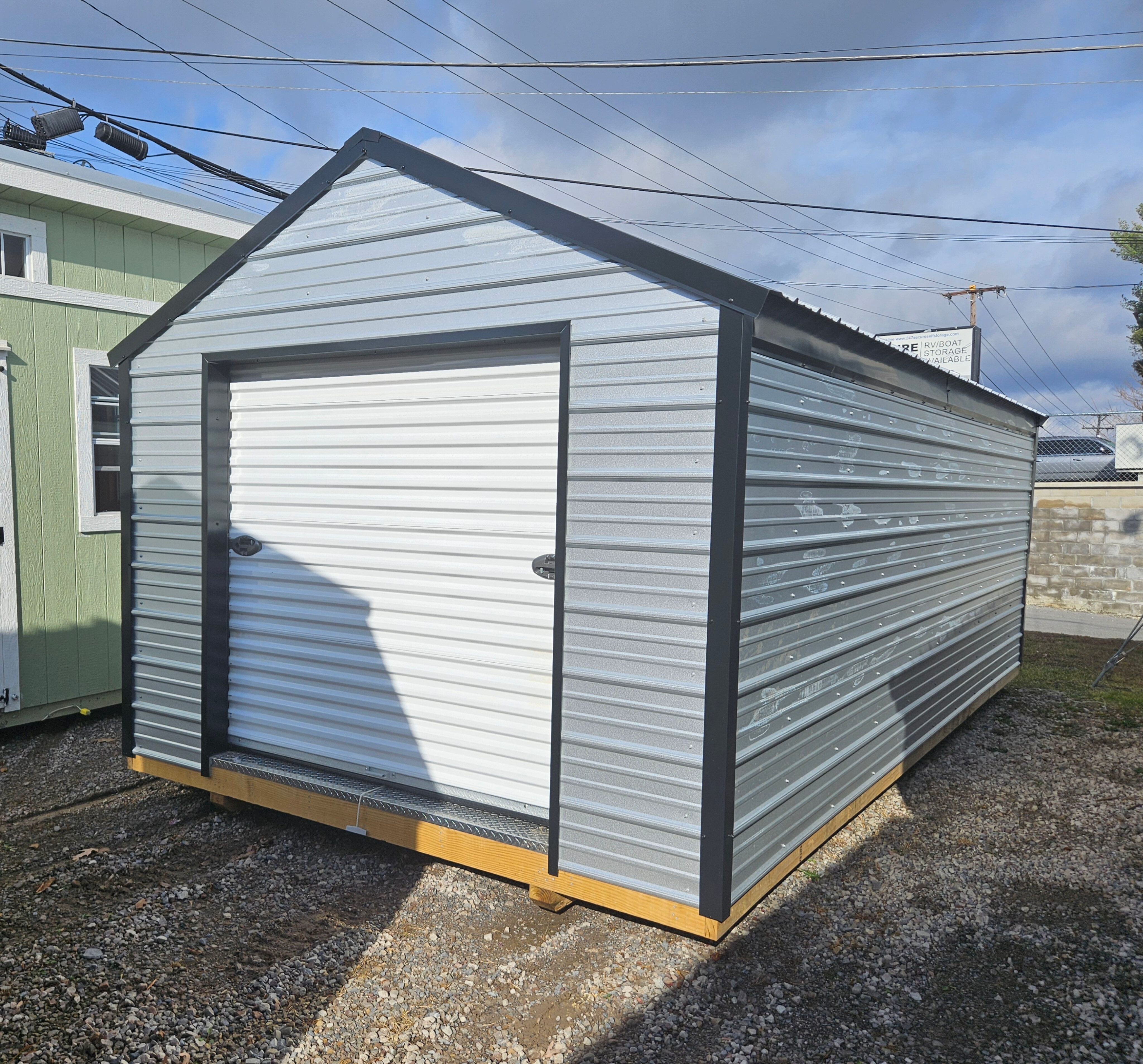 10 x 20 Utility Building (Low Wall) - Custom Order at Ascential Buildings
